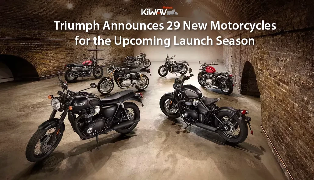 Triumph Announces 29 New Motorcycles for the Upcoming Launch Season ...