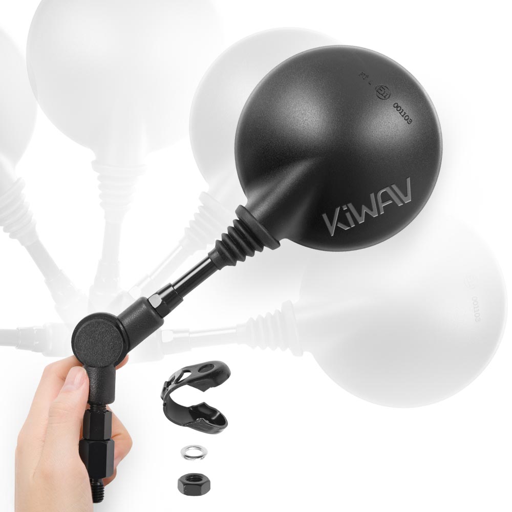 All Products: KiWAV folding rear view mirror for most M10 standard ...