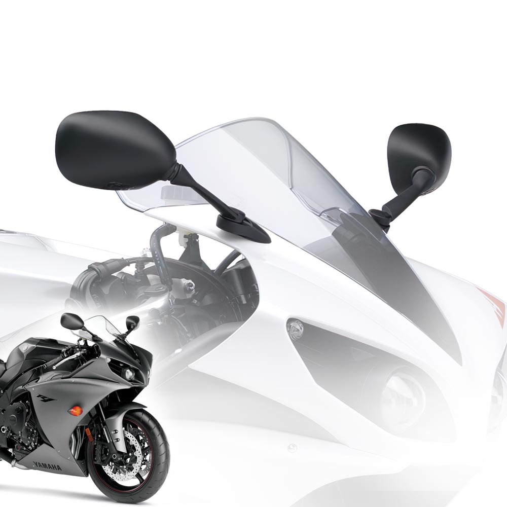 All Products: Yamaha YZF-R1 '09- OEM replacement mirrors a pair