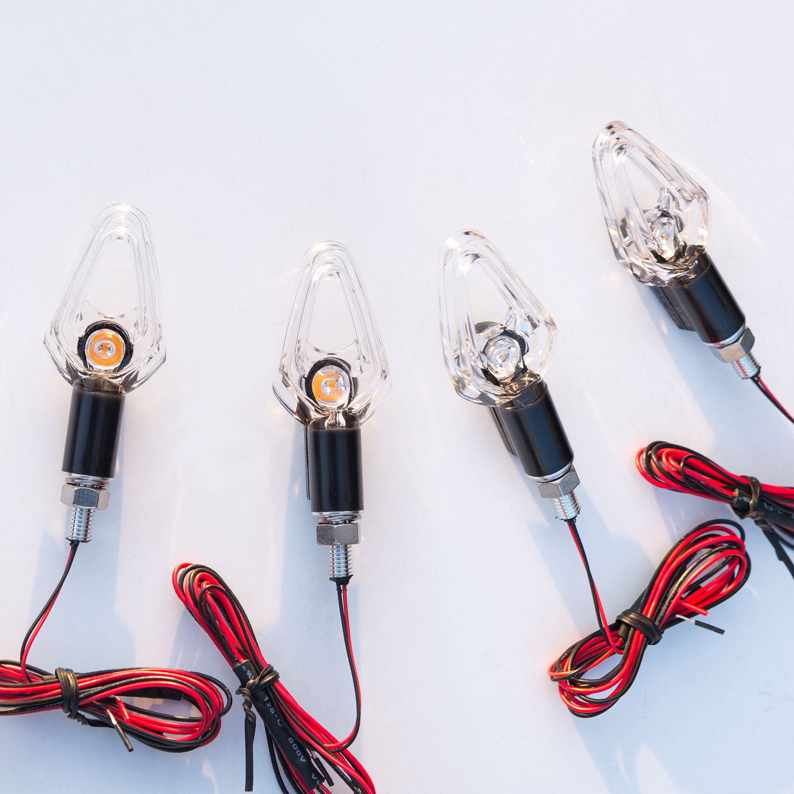 All Products: motorcycle LED turn signals ClrVisible360 transparent ...