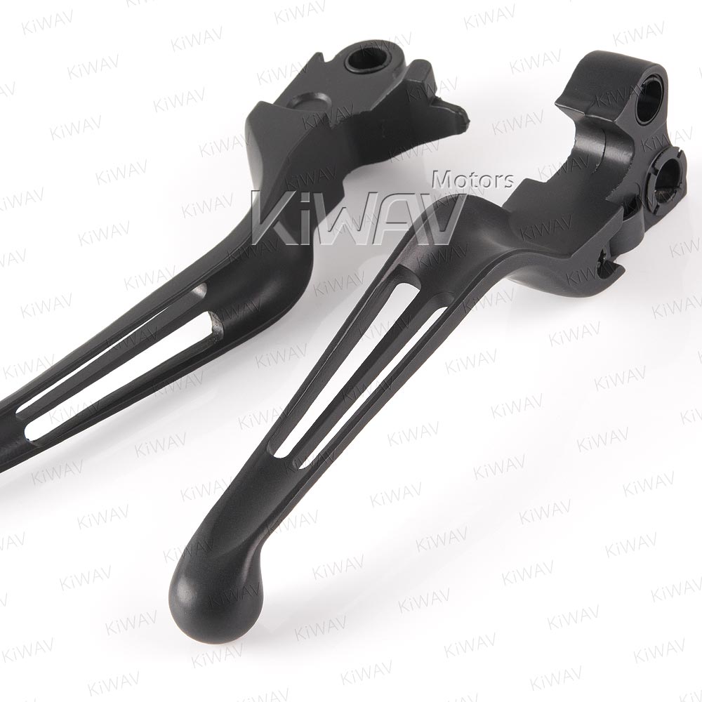 All Products: long slotted cut hand control levers all matte black ...